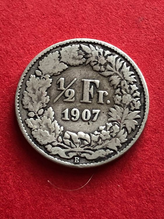 50 Rp. 1907 (Gebraucht) in Schötz für CHF 2.5 – mit Lieferung auf Ricardo kaufen