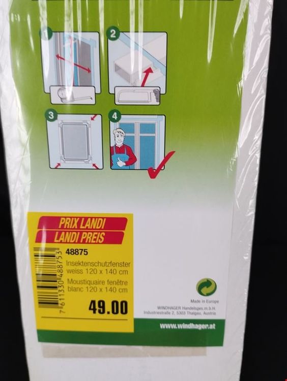 WINDHAGER Insektenschutz-Fenster 120x140 cm (Neu und originalverpackt) in Schübelbach für CHF 1 ...