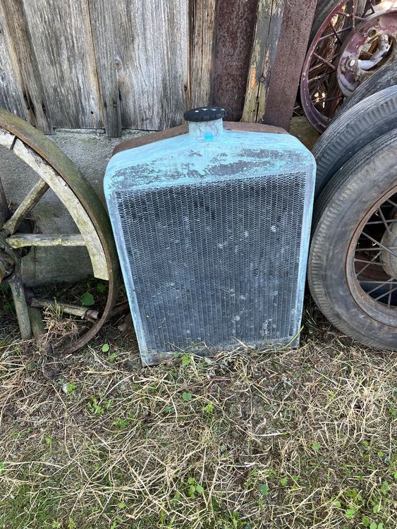 Antiker Kühler, Motor Dampfmaschine Stationärmotor Traktor (Gebraucht ...