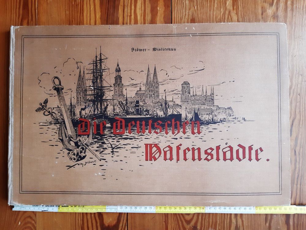 Die deutschen Hafenstädte vollständige Mappe v.1911 Original (Gebraucht ...