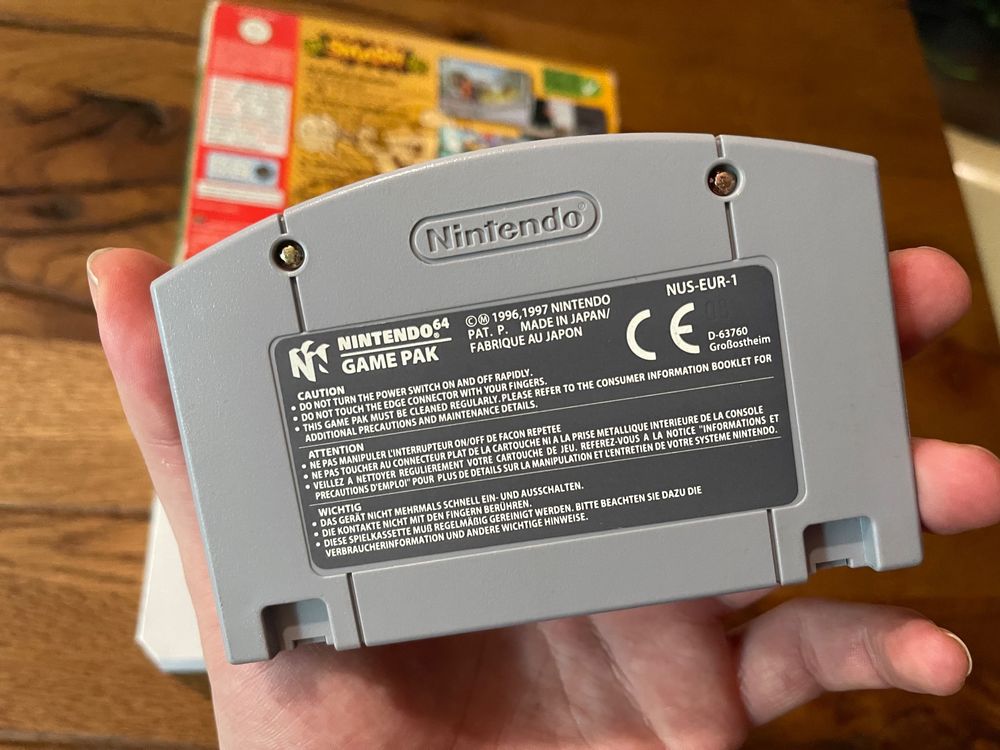 Super Smash Bros. N64 - in OVP! Modul wie neu! Sammler! (Gebraucht) in ...
