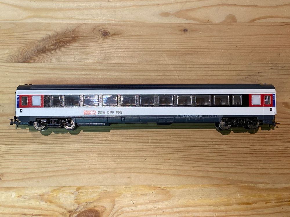 Piko, SBB 2. Kl. Personenwagen EW IV, IC Lack., GS-Achsen | Kaufen auf ...