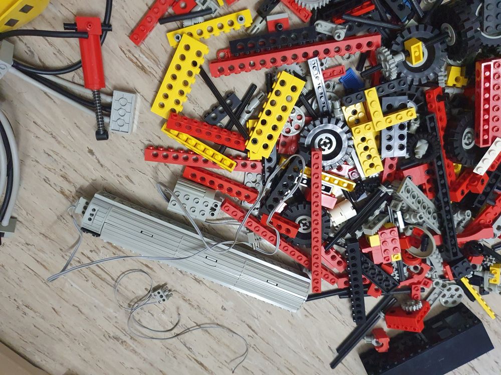 Lego Technik Bagger und Stabler aus den 80er Jahre (Gebraucht) in ...