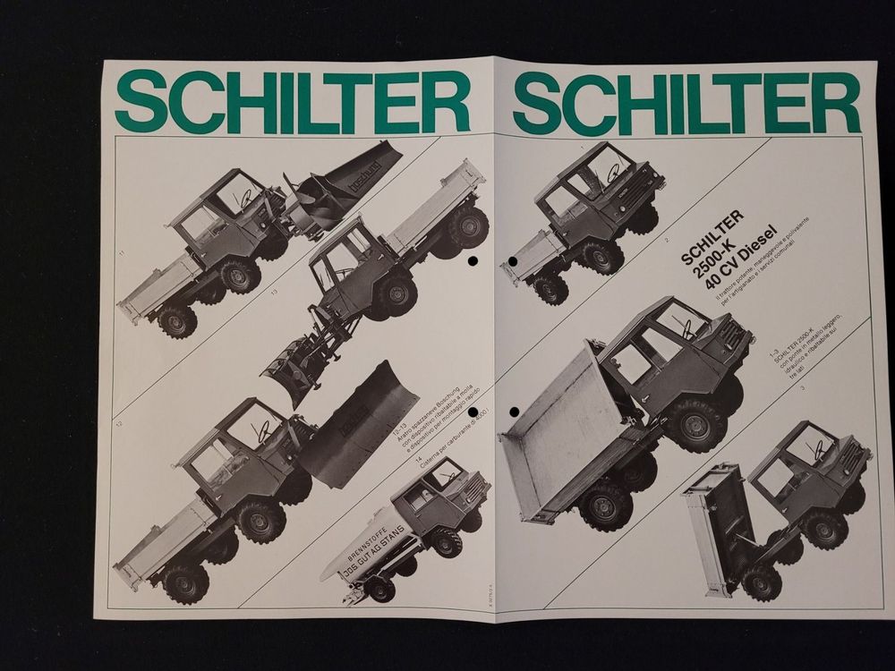 Schilter 2500 Kommunal | Kaufen auf Ricardo