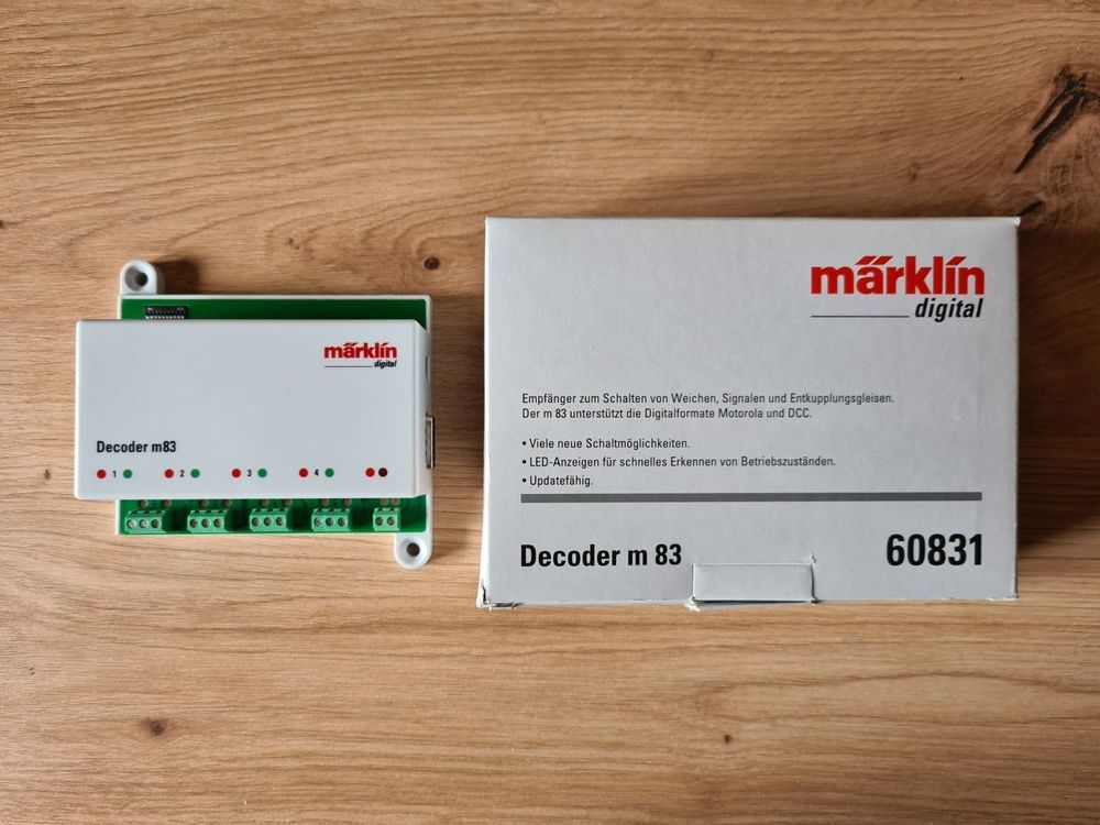 Märklin 60831 Decoder m83 (Gebraucht) in Sugiez für CHF 24 – mit Lieferung auf Ricardo kaufen