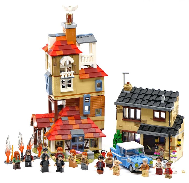 LEGO Harry Potter: Privet Drive (75968) + The Burrow (75980) (Gebraucht ...