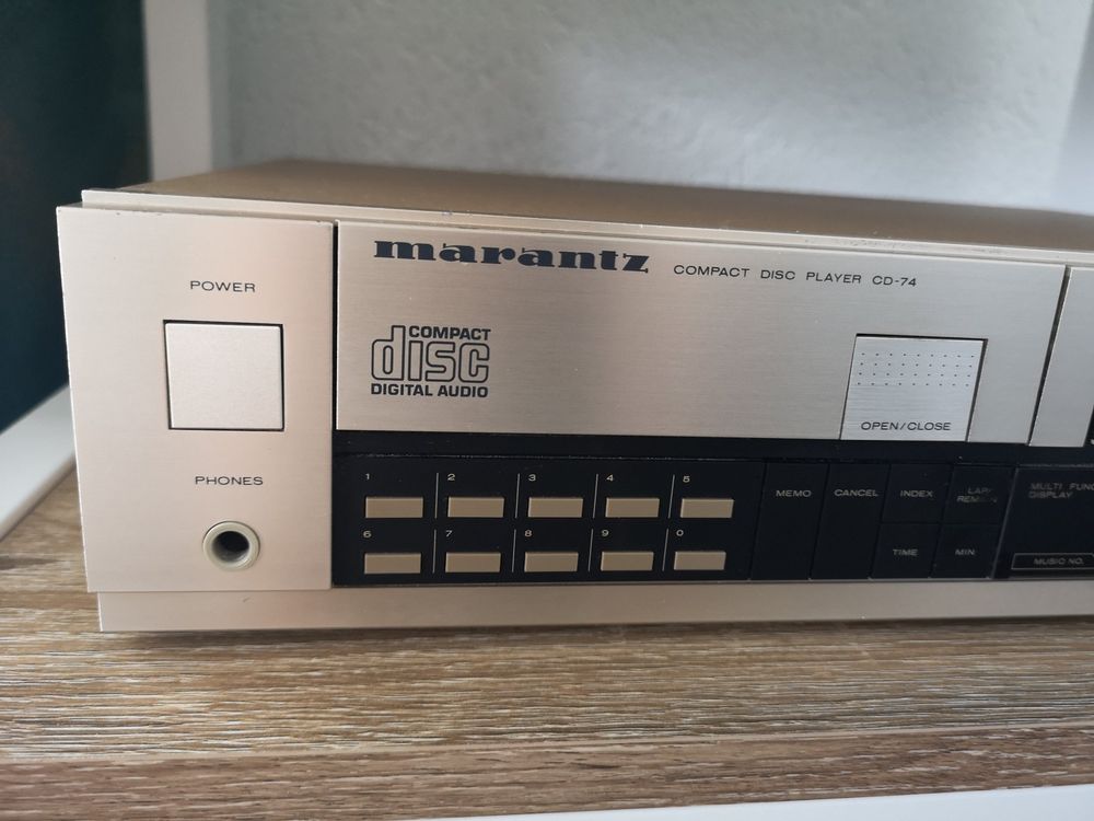 Marantz CD-74 High-end cd player 1984 | Kaufen auf Ricardo