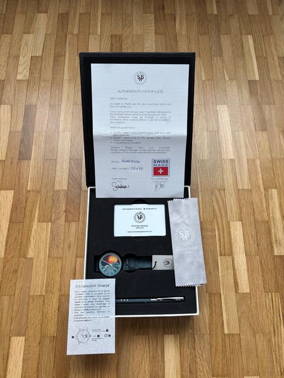 Coffret Montre Stefano Braga Hyperion | Kaufen auf Ricardo
