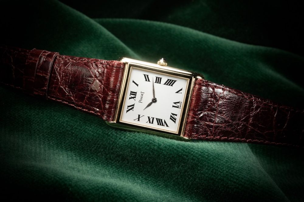 Piaget - Tank Roman 18kt. Gold Ref. 9284 Ultra-Thin Watch | Kaufen auf ...