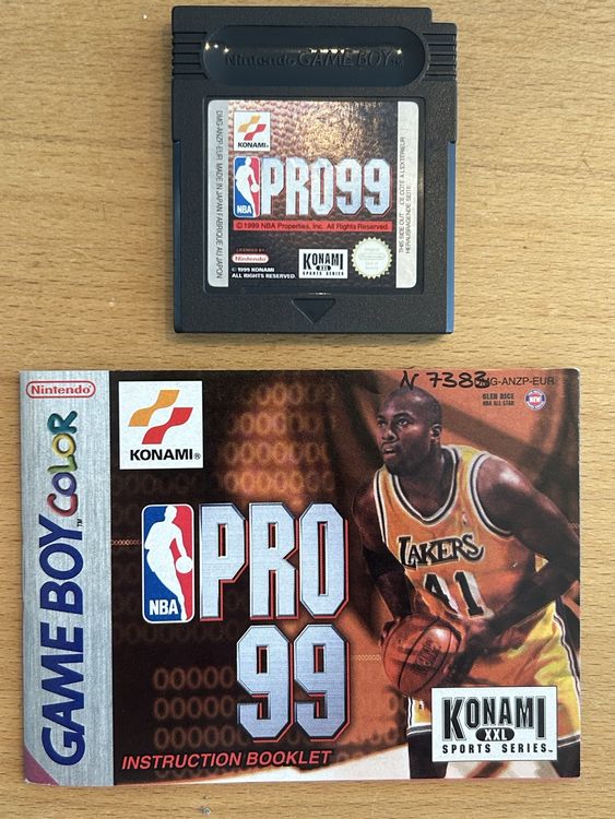 NBA Pro 99 Gameboy Color Game (Gebraucht) in Würenlingen für CHF 3 ...