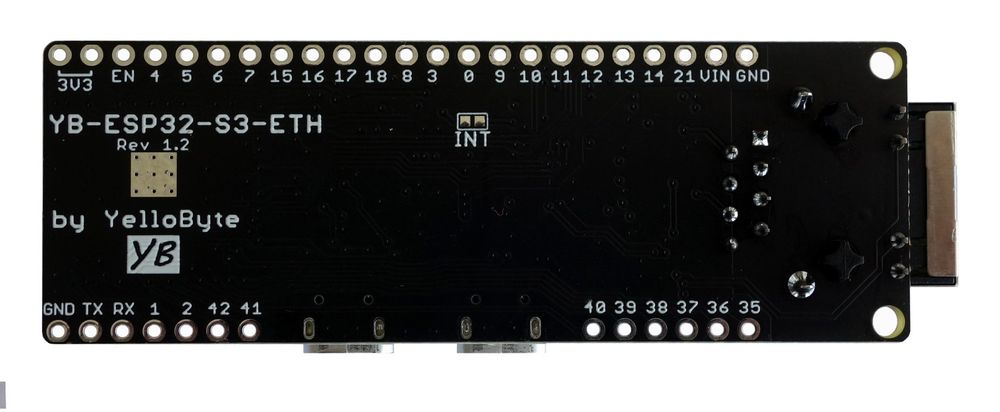 ESP32-S3 DevBoard - Ethernet+WiFi, 4MB Flash, 2xUSB, Antenne (Neu und originalverpackt) in ...