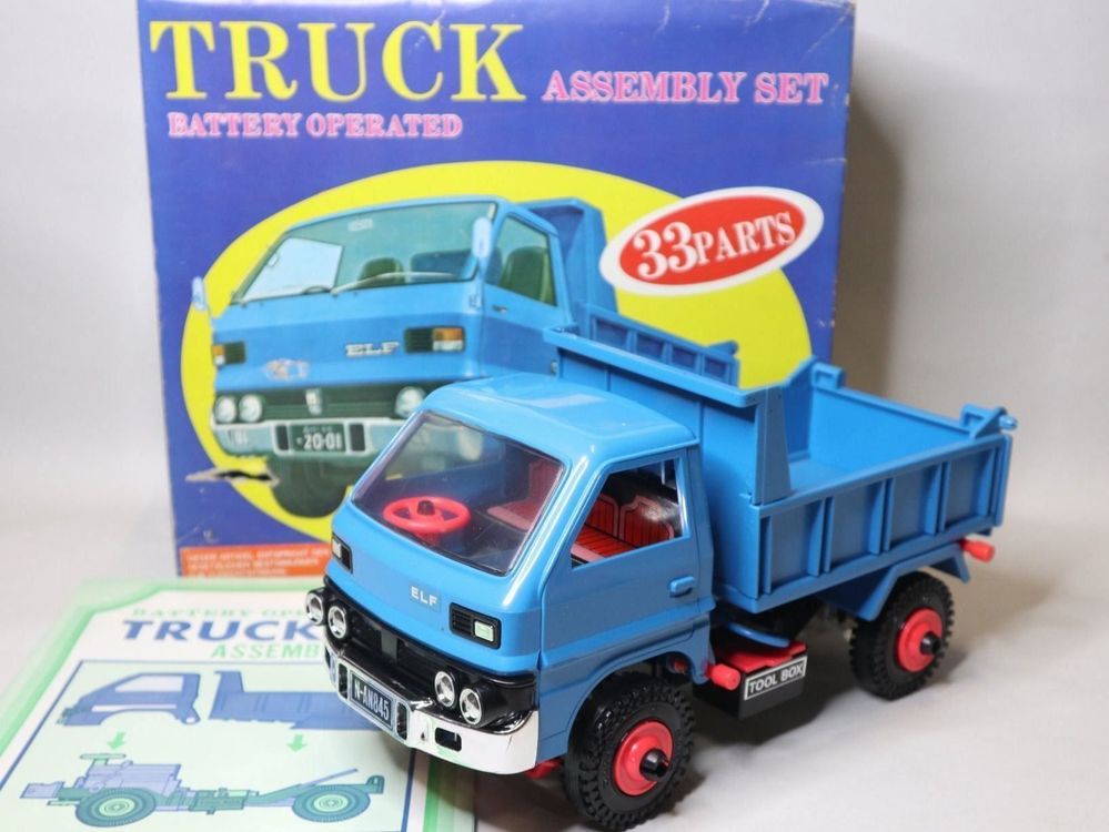 80s Isuzu ELF Truck Kipper mit sichtbarem Motor Japan (Neu (gemäss ...