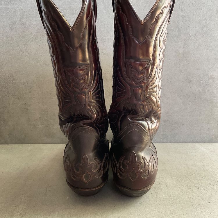 Tony Mora Vintage Leather Cowboy Boots Made In Spain | Kaufen auf Ricardo
