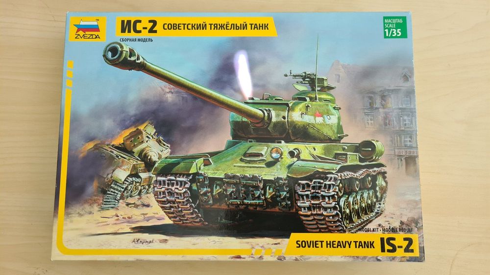 1:35 JS-2 IS-2 Soviet heavy tank Zvezda 3524 (Neu (gemäss Beschreibung ...