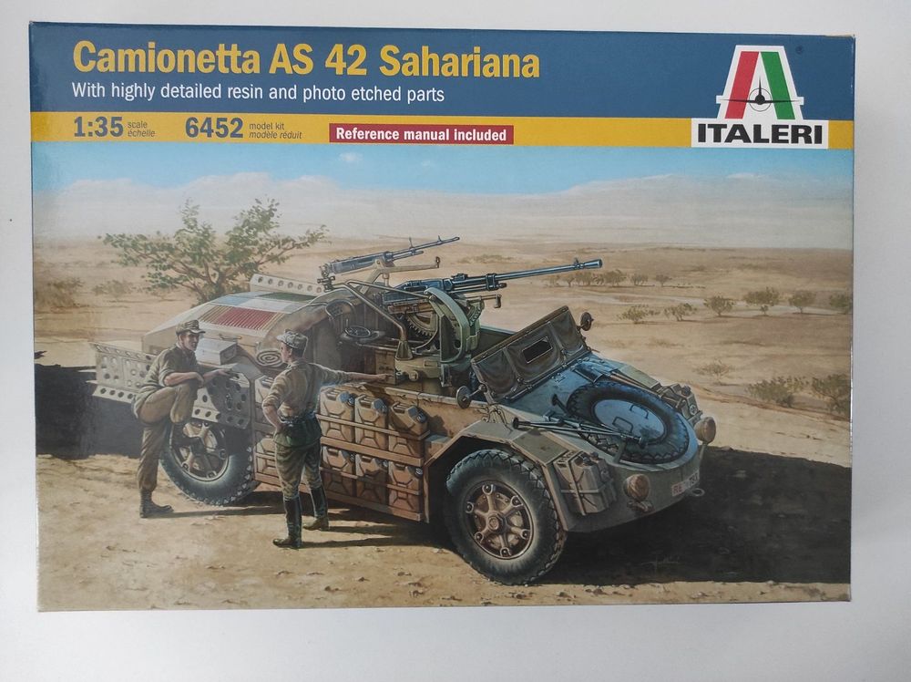 Camionetta AS 42 "Sahariana", Bausatz von Italeri 1/35 (Neu und ...