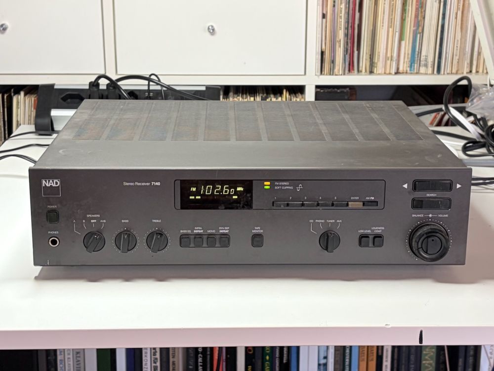 NAD 7140 Vintage Receiver Verstärker (110 Volt Version) (Defekt) in ...