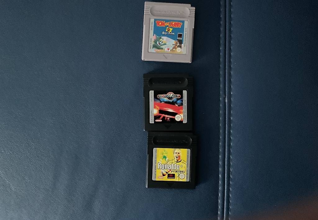 Gameboy Color LCD Display mit Akku Batterie 3 Games (Gebraucht) in ...