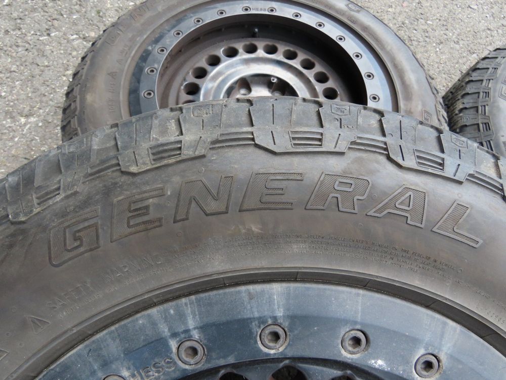 Radsatz Graber AT General 235/65 R17 oxidiert (VW Tiguan) (Gebraucht ...