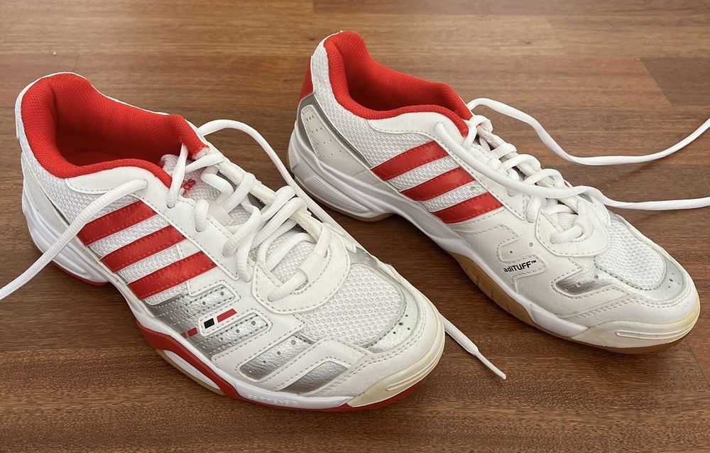 Original Adidas adituff vintage retro Sneaker rot weiss (Neu (gemäss ...