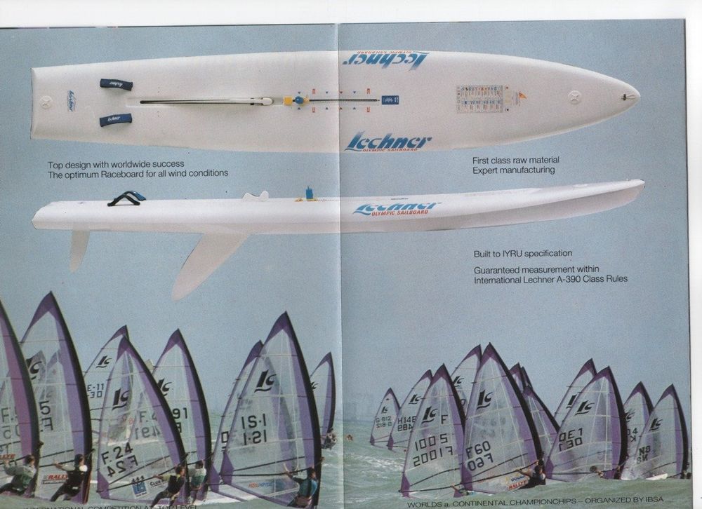 Lechner A390 Olympic Windsurfboard (Division II Windglieder) (Gebraucht ...