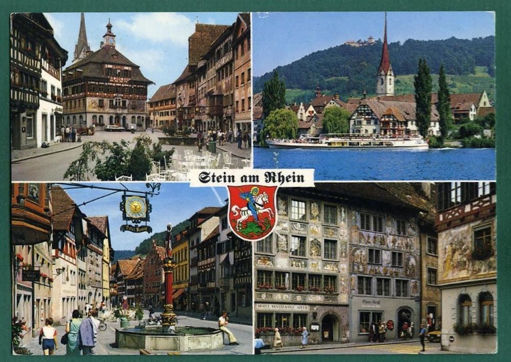 Stein am Rhein,4 Ansichten,1991 (Gebraucht) in Sargans für CHF 1 – mit Lieferung auf Ricardo kaufen