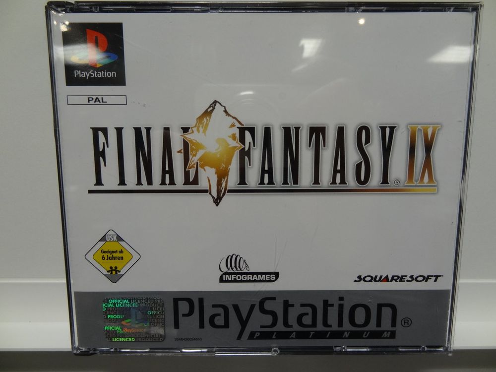 Final Fantasy IX Playstation 1 PS1 Spiel Klassiker Retro (Gebraucht) in ...