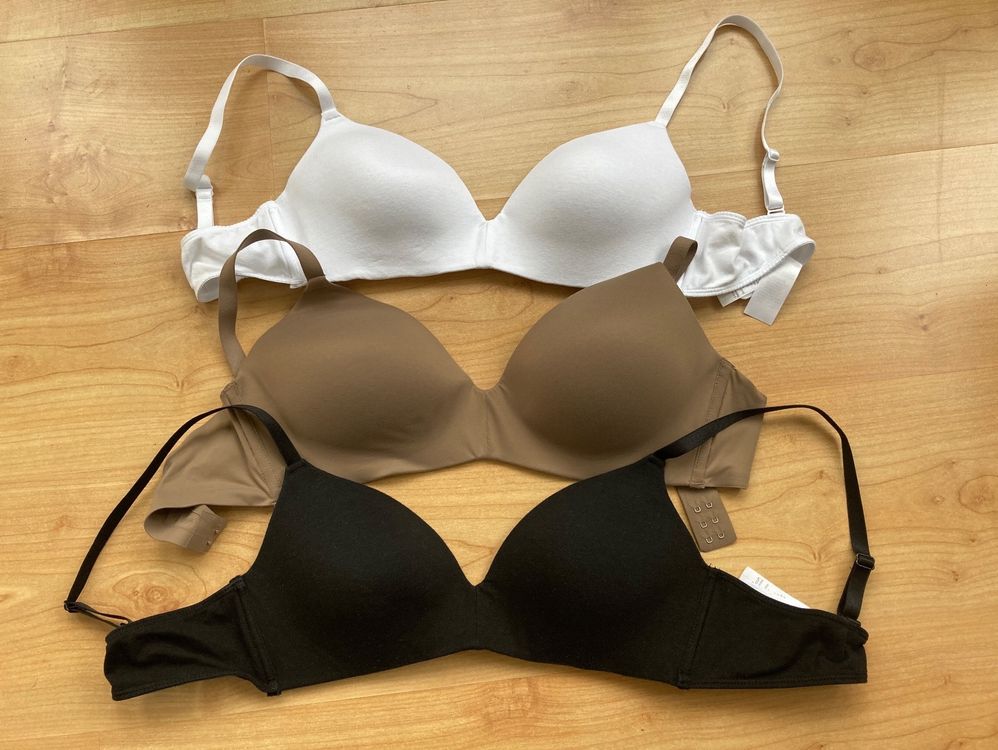 Drei BHs Grösse 85B, einmal von SCHIESSER, nie getragen | Kaufen auf ...