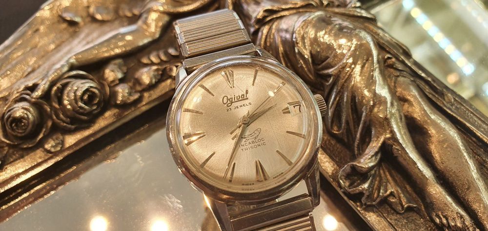 Sehr seltene Uhr Ogival Fisk Automatik (Gebraucht) in Unterägeri für CHF 189 – mit Lieferung auf ...