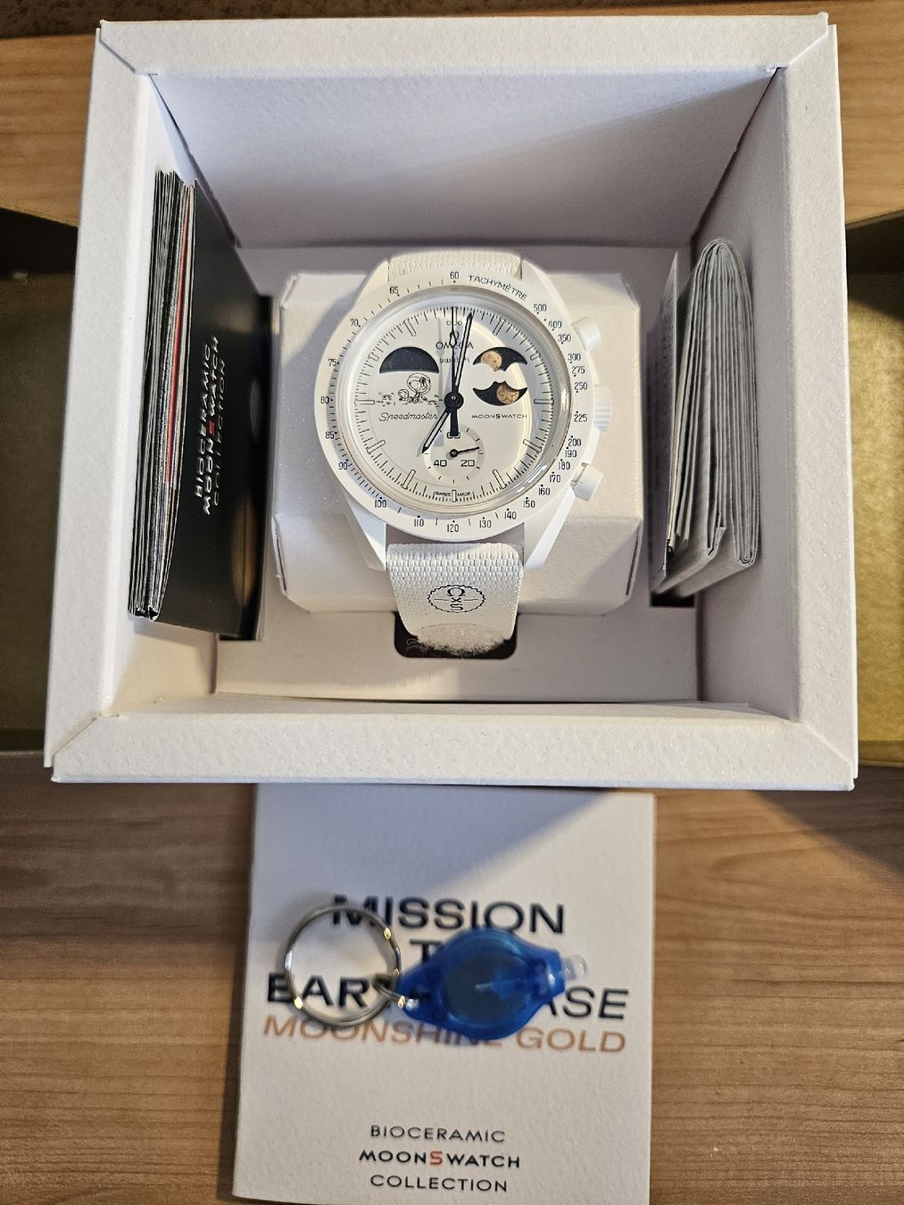 Swatch x Omega MoonSwatch Mission to Earthphase Fullset (Neu (gemäss ...