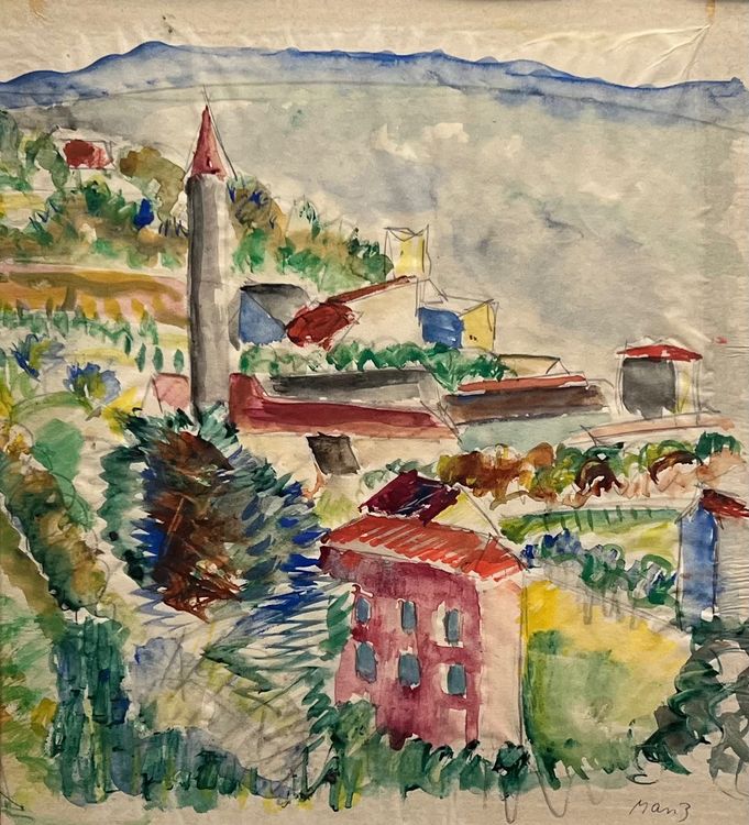 Curt MANZ, Aquarell (Gebraucht) in Zürich für CHF 20 – mit Lieferung ...