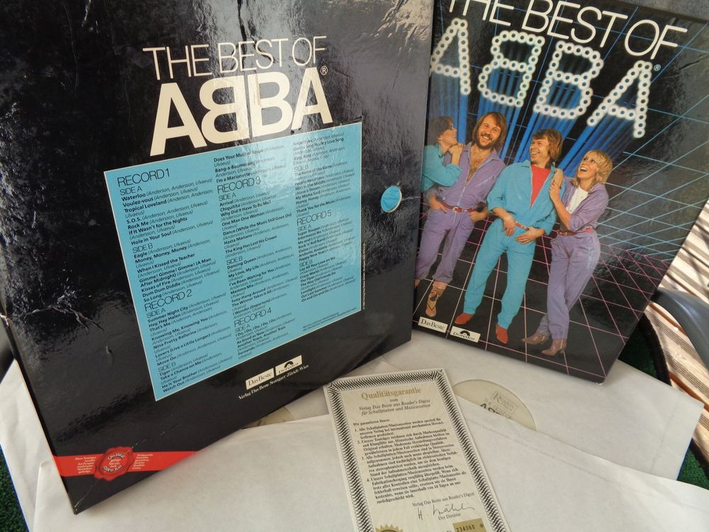 Abba - The Best Of ABBA / Box 5 Lp's 1982 (Gebraucht) in Neuchâtel für ...