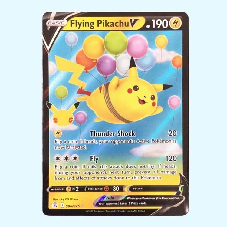 Flying Pikachu V // 6 // Celebrations // Pokémon - FR (Neu (gemäss ...