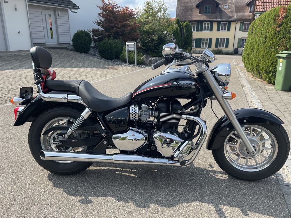 Triumph America (Gebraucht) in Ellikon an der Thur für CHF 6290 – nur Abholung auf Ricardo kaufen