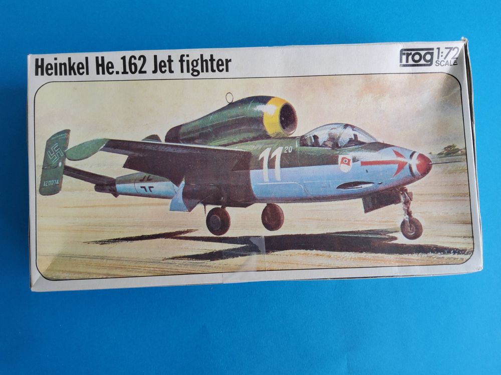 Bausatz HEINKEL He.162 Jet Fighter 1/72 Frog | Kaufen auf Ricardo