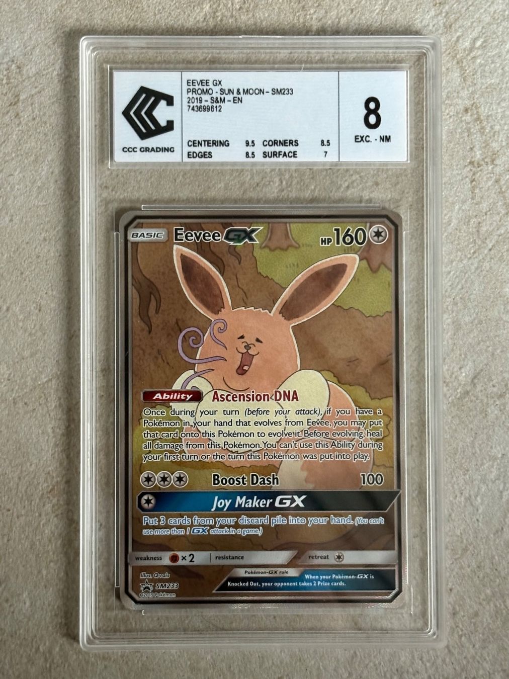 Eevee GX SM233 - CCC 8 - EN - Ultra Collector (Gebraucht) in Chêne-Bougeries für CHF 1 – mit ...