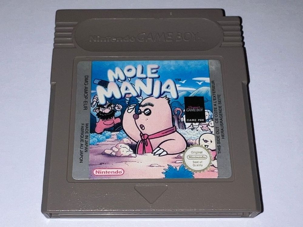 Nintendo Game Boy Classic (GB) Spiel - Mole Mania - selten | Kaufen auf ...