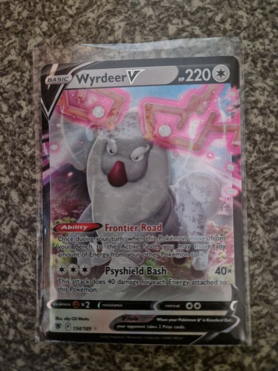 Carte Pokémon Wyrdeer V 136/198 neuve! EN (Neu (gemäss Beschreibung ...