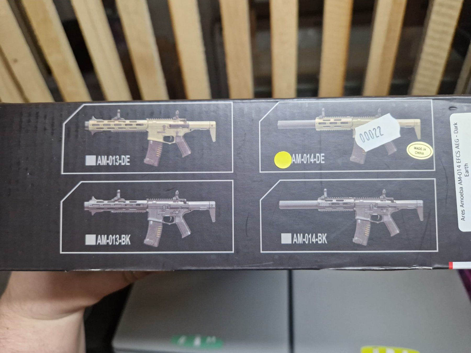 AIRSOFT AEG Ares Amoeba AM-014 EFCS AEG - Dark Earth (Gebraucht) in ...