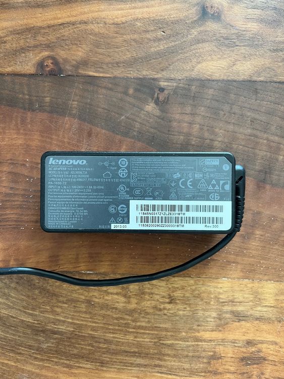 Original Lenovo Adapter/Netzteil 65W 20V | Kaufen auf Ricardo Original Lenovo Adapter/Netzteil 65W 20V | Kaufen auf Ricardo
