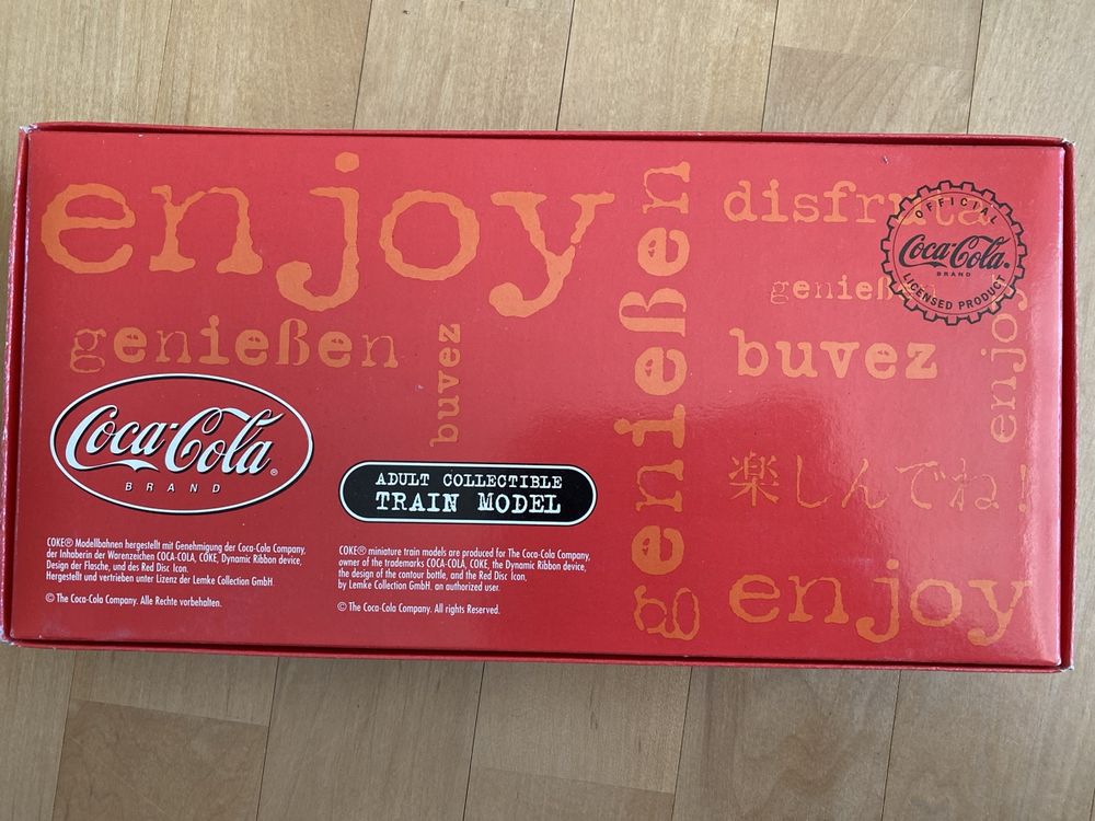 Modelleisenbahn H0 Coca-Cola adult collection (Neu (gemäss Beschreibung ...