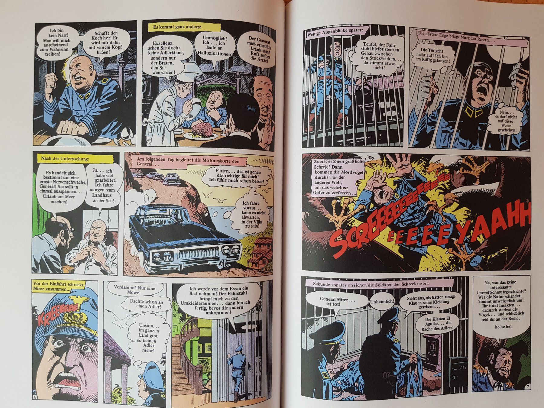 HC HORROR/DC HORROR 1 = #01-#04 BSV/Williams - Ecken - DE (Gebraucht ...