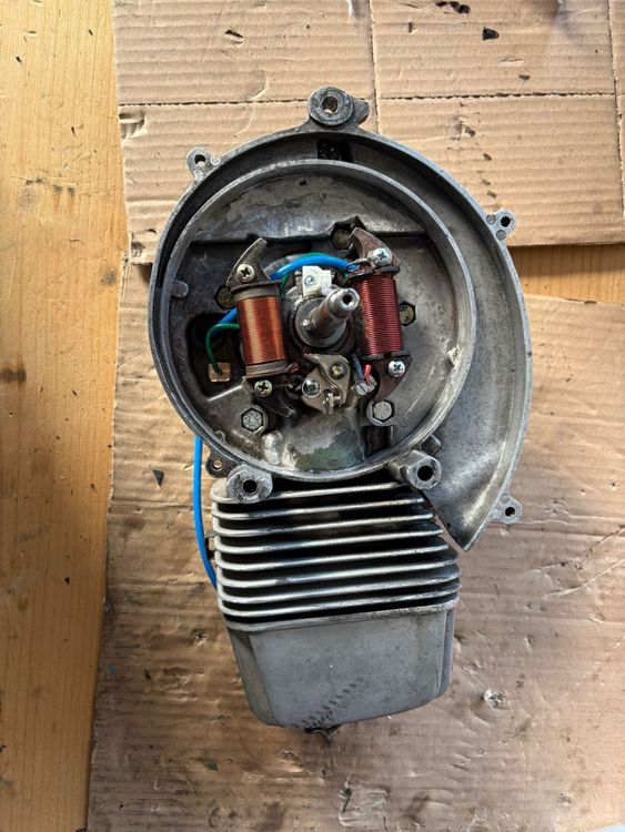 Piaggio Ciao Motor, Polini Speed Engine 75ccm (Defekt) in Kestenholz ...