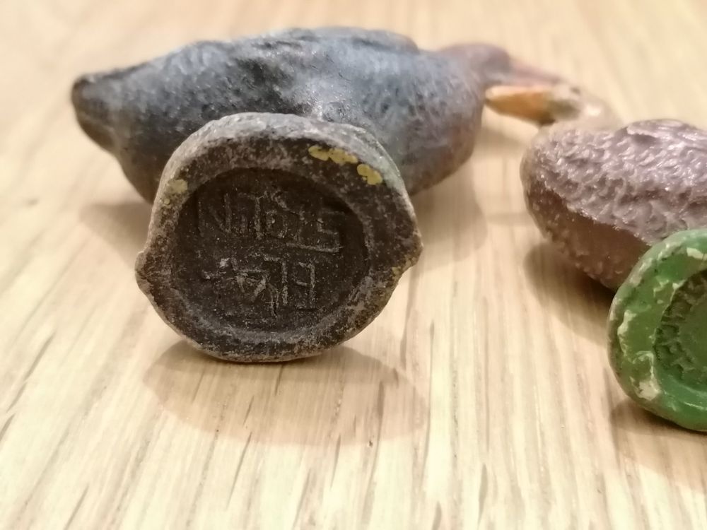 Elastolin Tierfiguren - Entenpaar / Erpel und Ente (Gebraucht) in Basel ...