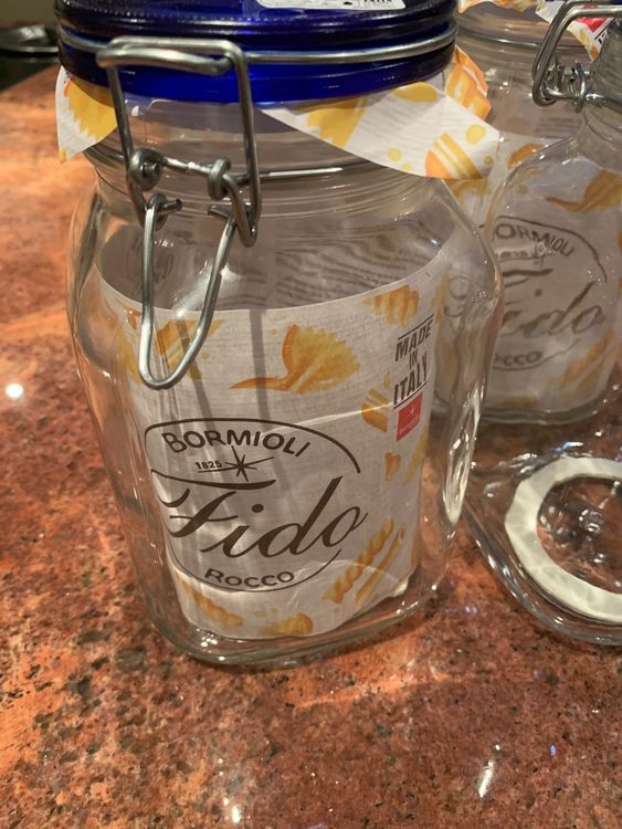 Einmachglas Fido 2L 5 Stück einzeln à je CHF 6.95 | Kaufen auf Ricardo
