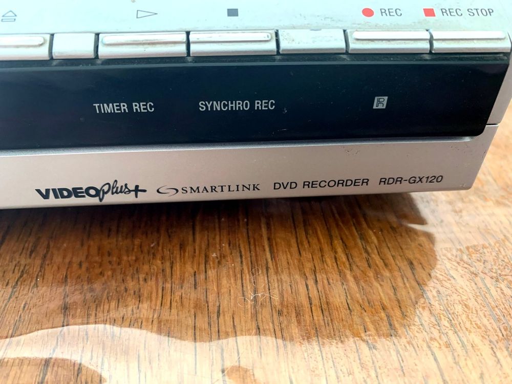 Sony Video Plus DVD + RW /+R Recorder RDR-GX120 (Gebraucht) in für CHF ...