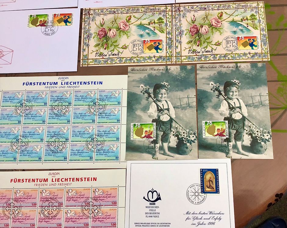 Fürstentum Lichtenstein Briefmarken, Ersttagsbriefe, Karten | Kaufen auf Ricardo