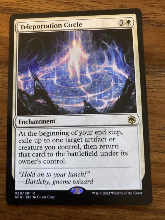 Teleportation Circle - MTG | Kaufen auf Ricardo