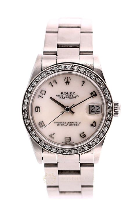ROLEX DATE JUST 31 REF 68240 MIT DIAMANTENBESATZ (Gebraucht) in Schaan ...