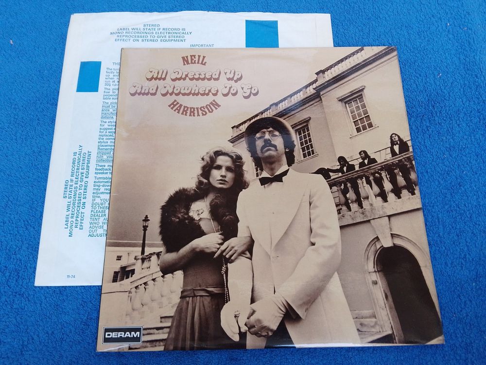 NEIL HARRISON all dressed up...12" DERAM 1974 uk press +OIS (Gebraucht) in Schaan für CHF 15 ...