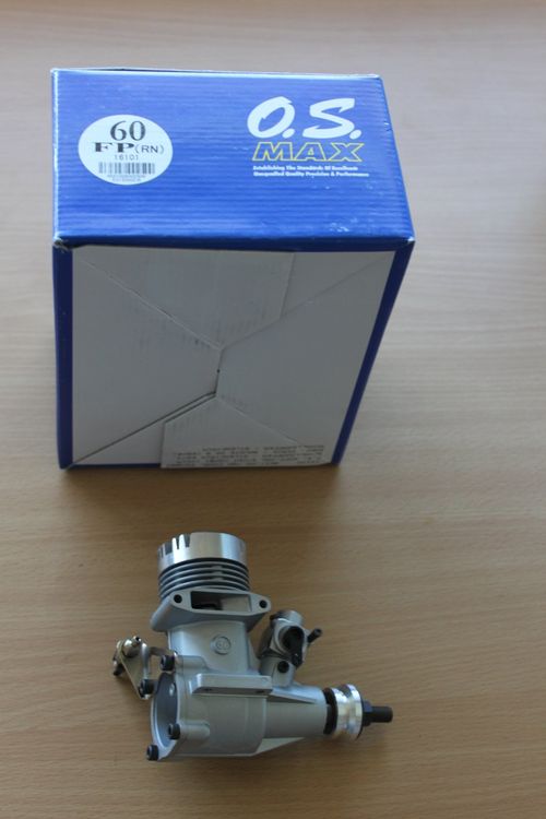 Modellmotor O.S.Max 60 FP (RN) mit Schalldämpfer No. 16101 | Kaufen auf Ricardo
